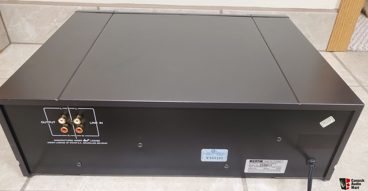 TEAC Z5000 Master Cassette Deck Photo #3739709 - Canuck Audio Mart