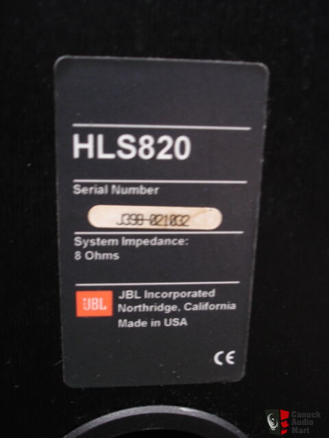 JBL HLS 820 Floor-Standing speakers Photo #3741691 - Canuck Audio Mart