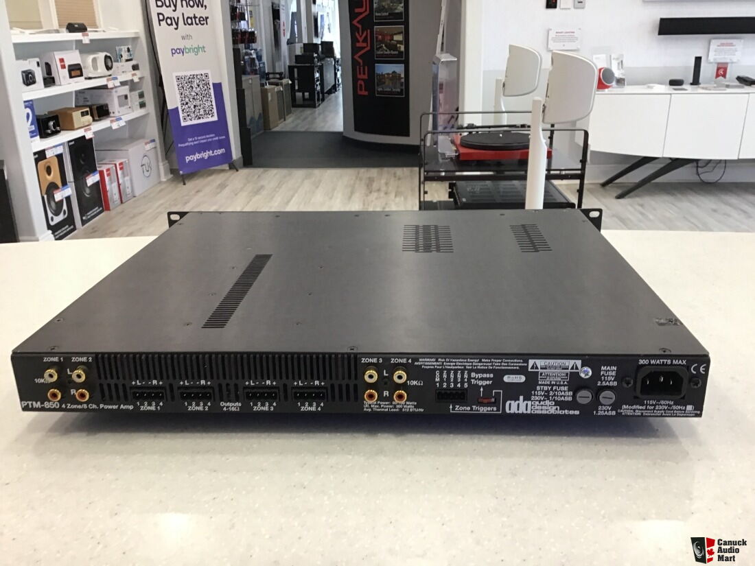 ADA PTM-850 Eight Channel Power Amplifier Photo #3741761 - Canuck Audio ...
