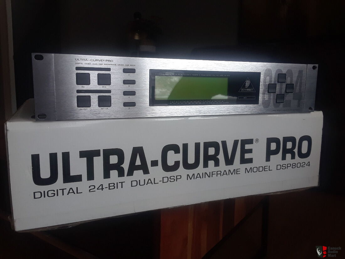 Behringer ULTRA-CURVE PRO, Digital 24-bit, Dual DSP, Model DSP8024 For ...