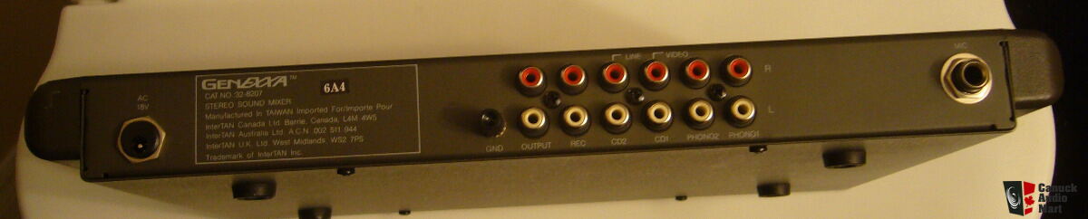 Genexxa Stereo Sound Mixer - 5 Inputs Photo #3744999 - Canuck Audio Mart