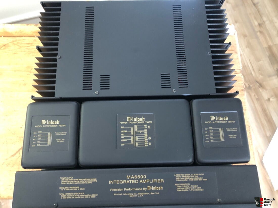 Mcintosh ma6600 Integrated amplifier Photo #3746585 - Canuck Audio Mart