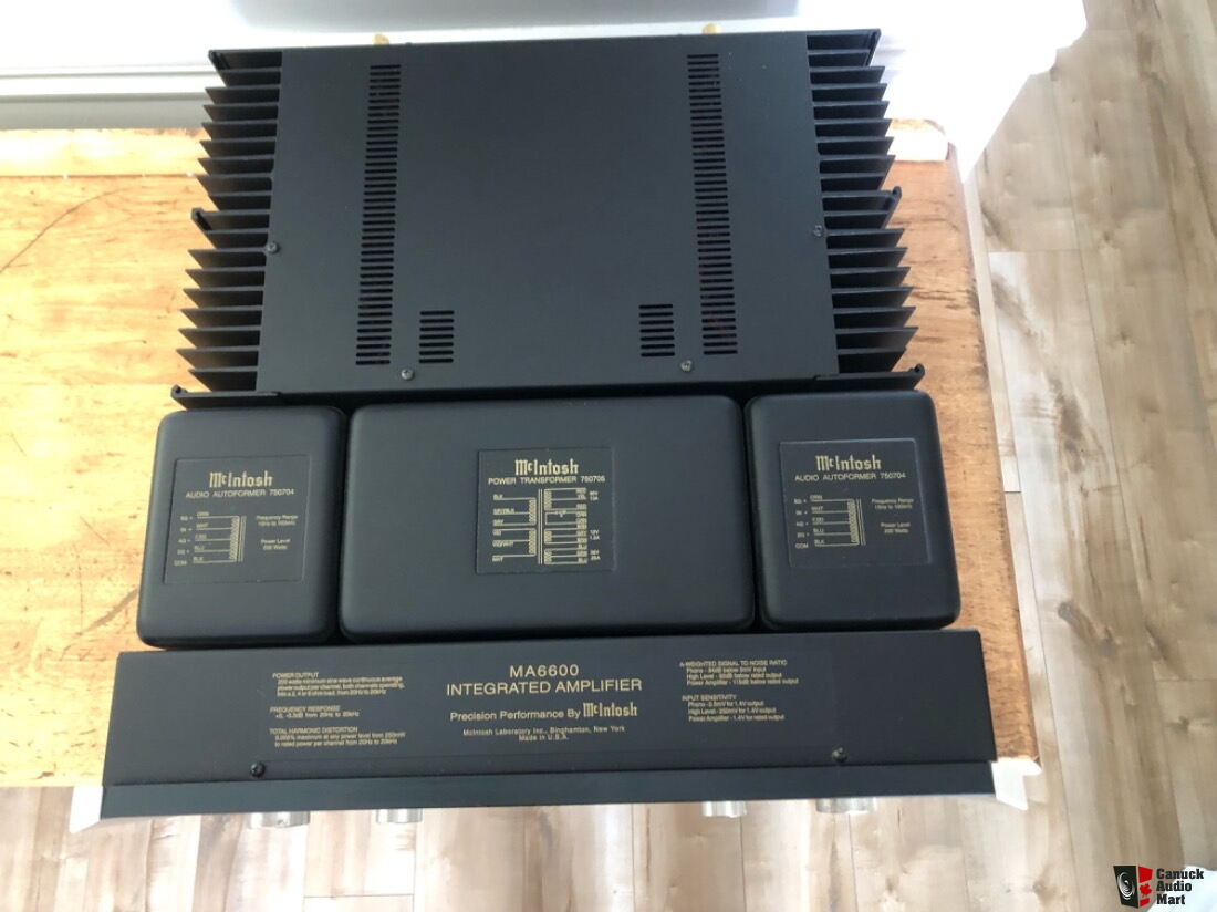 Mcintosh ma6600 Integrated amplifier Photo #3746589 - US Audio Mart