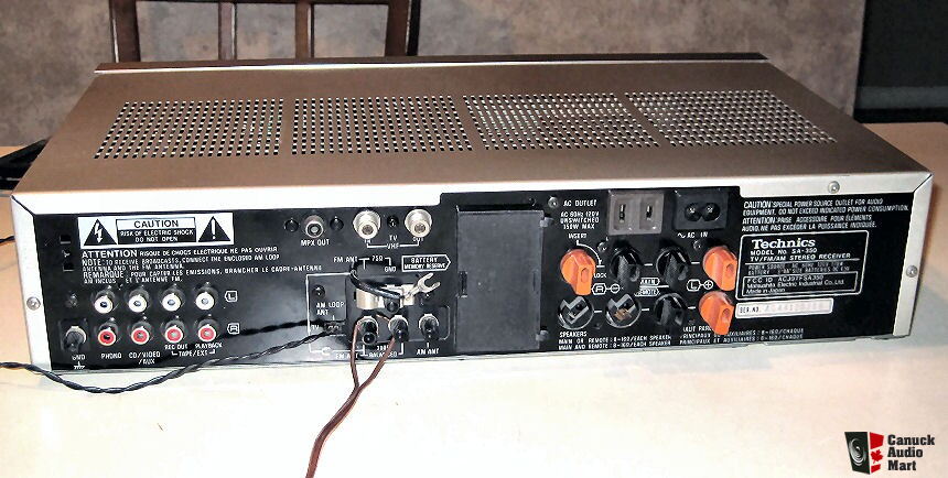 Vintage Technics SA-350 TV AM FM Stereo Receiver 40 watts / channel ...