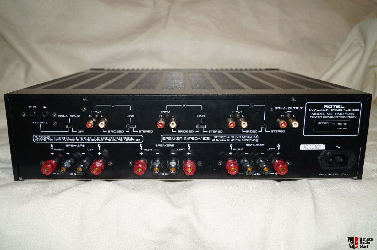 Rotel RMB-1066 Power Amplifier Photo #3747759 - Canuck Audio Mart