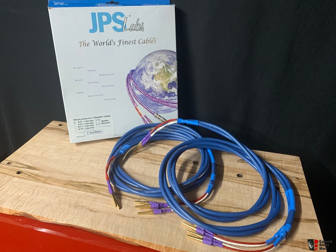 JPS LABS Ultra Conductor 2 - NOS Speaker Cables! Photo #3748615 - US ...