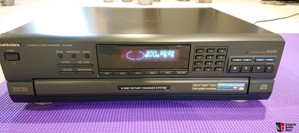 Technics SL-PD8 CD Changer Photo #3749769 - UK Audio Mart
