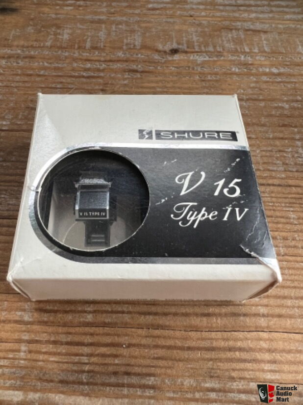 Shure V15 Type IV NOS Cartridge (no stylus) Photo #3750305 - Canuck ...