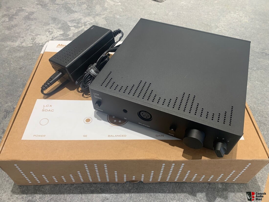 Pending Sale LCX + SDAC Headphone Amplifier and DAC from Massdrop Photo ...