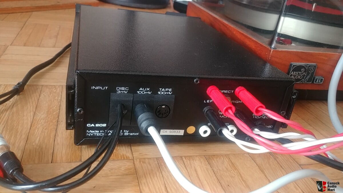 Nytech CA202 integrated amplifier Photo #3751211 - Canuck Audio Mart