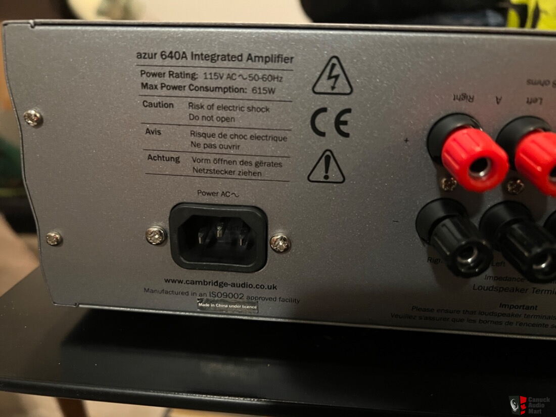 Cambridge Audio 640A Photo #3751565 - Canuck Audio Mart
