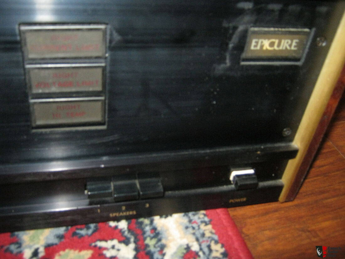 Epicure M1 (Model One) power amp from mid-1970's Photo #3752232 - US ...