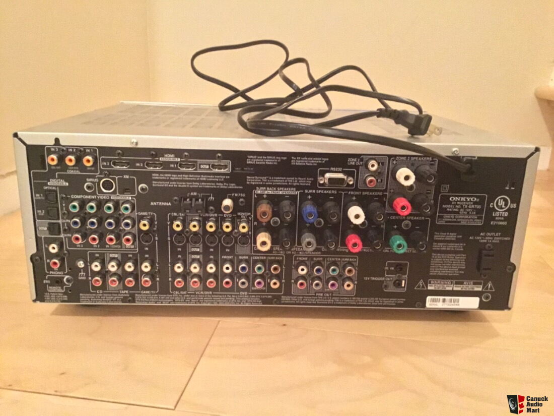 Onkyo TX-SR705 THX Receiver Photo #3752593 - UK Audio Mart