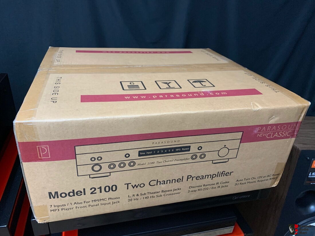 Parasound 2100 2-Channel Preamp - - Factory-Sealed! For Sale - Canuck ...