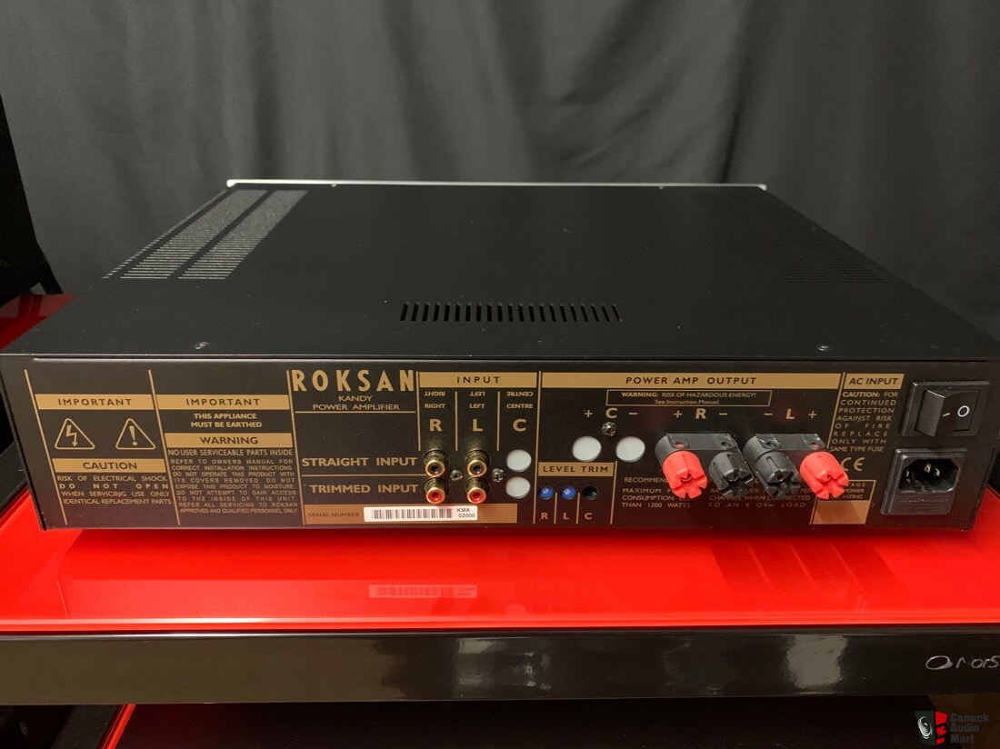 Roksan Kandy Power Amplifier - 2 channel Photo #3752719 - US Audio Mart
