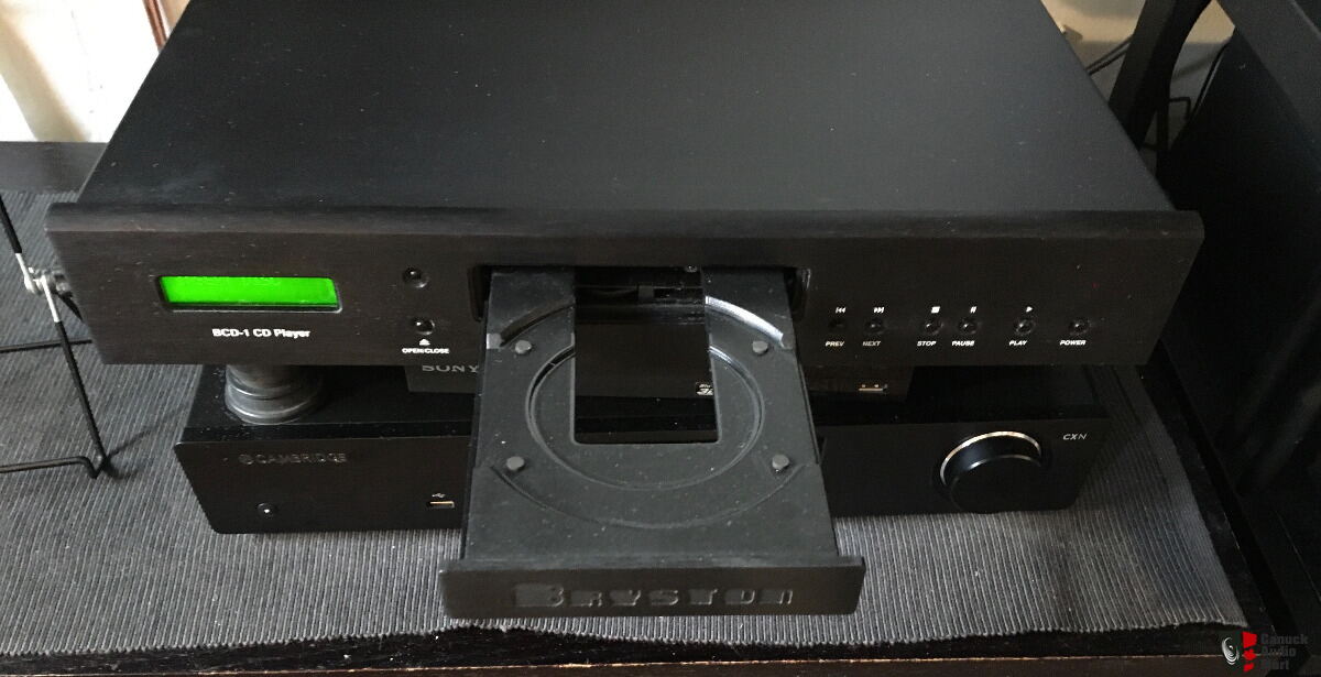 Bryston BCD-1 CD player 17" Black Photo #3758944 - UK Audio Mart