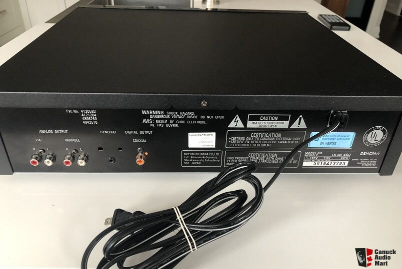 Denon DCM-460 CD Changer w/ Original Remote Photo #3755505 - UK Audio Mart