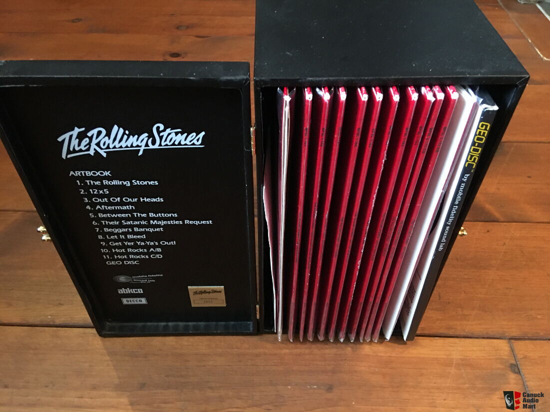 Rare Rolling Stones BOX Master Recording Photo #3756832 - Canuck Audio Mart