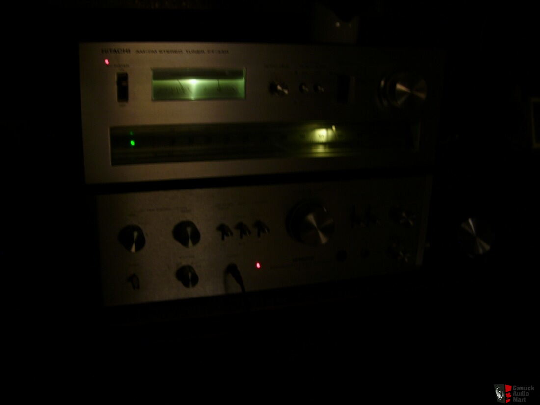 Hitachi HA - 410 amplifier and FT - 440 tuner Photo #3758958 - Canuck ...