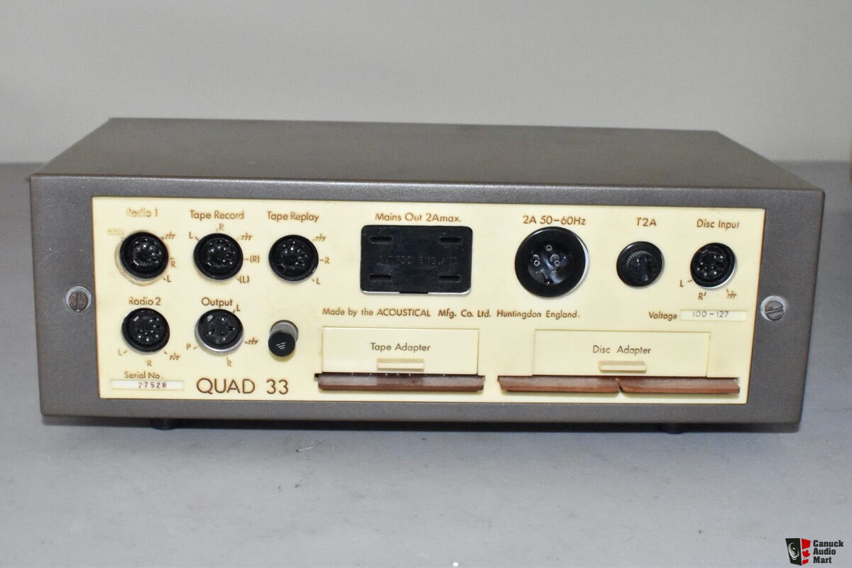 Quad 33 & 303 Photo #3763699 - Canuck Audio Mart