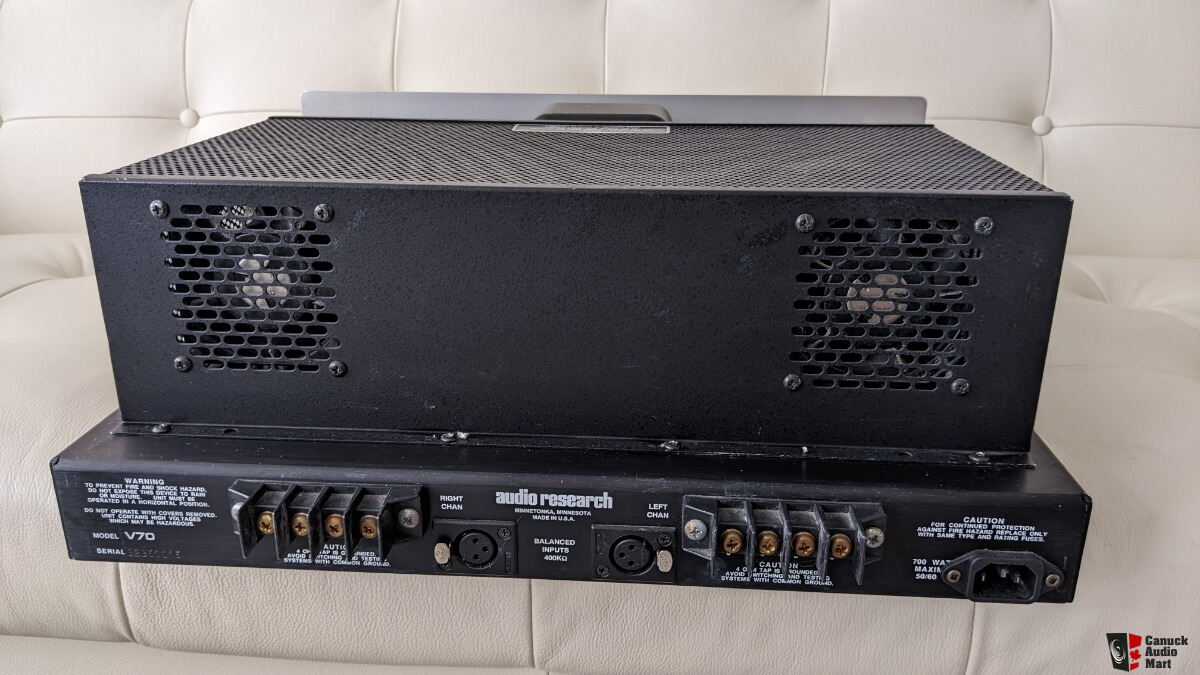 SALE PENDING TO FRANKLYN - Audio Research V70 Power Amplifier with new ...