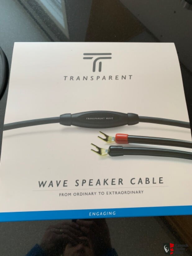 Transparent Cable Wave For Sale - Canuck Audio Mart