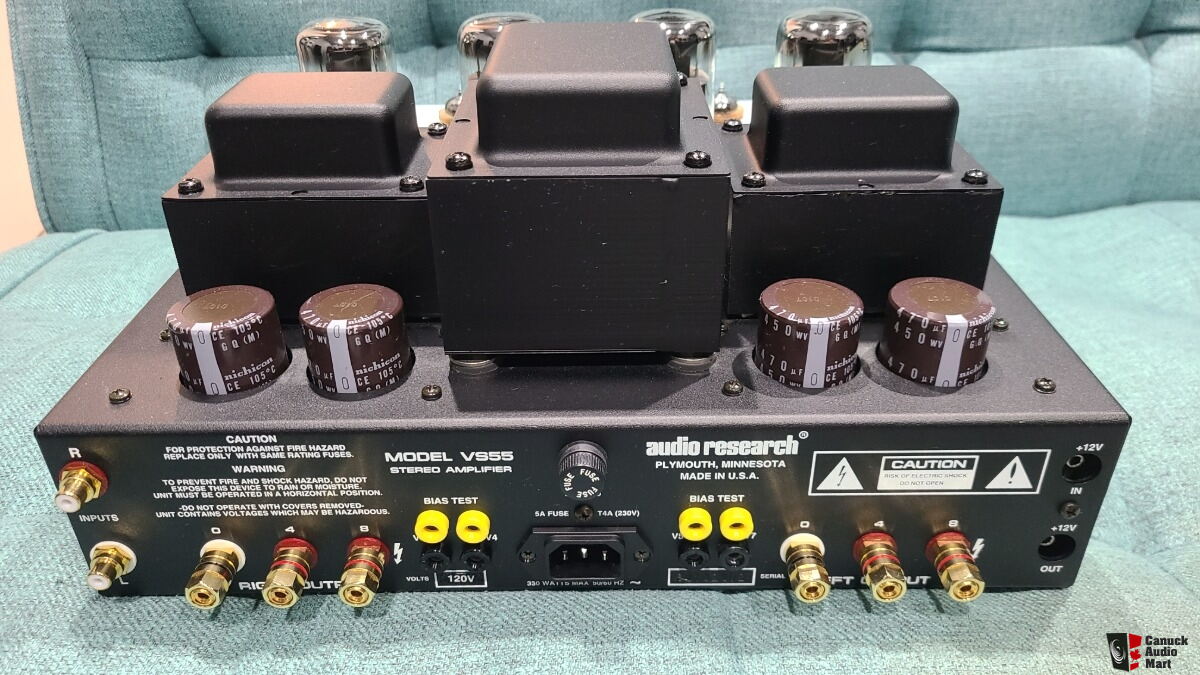 Audio Research VS55 Tube Power Amplifier - sold to Kenneth Best Offer ...