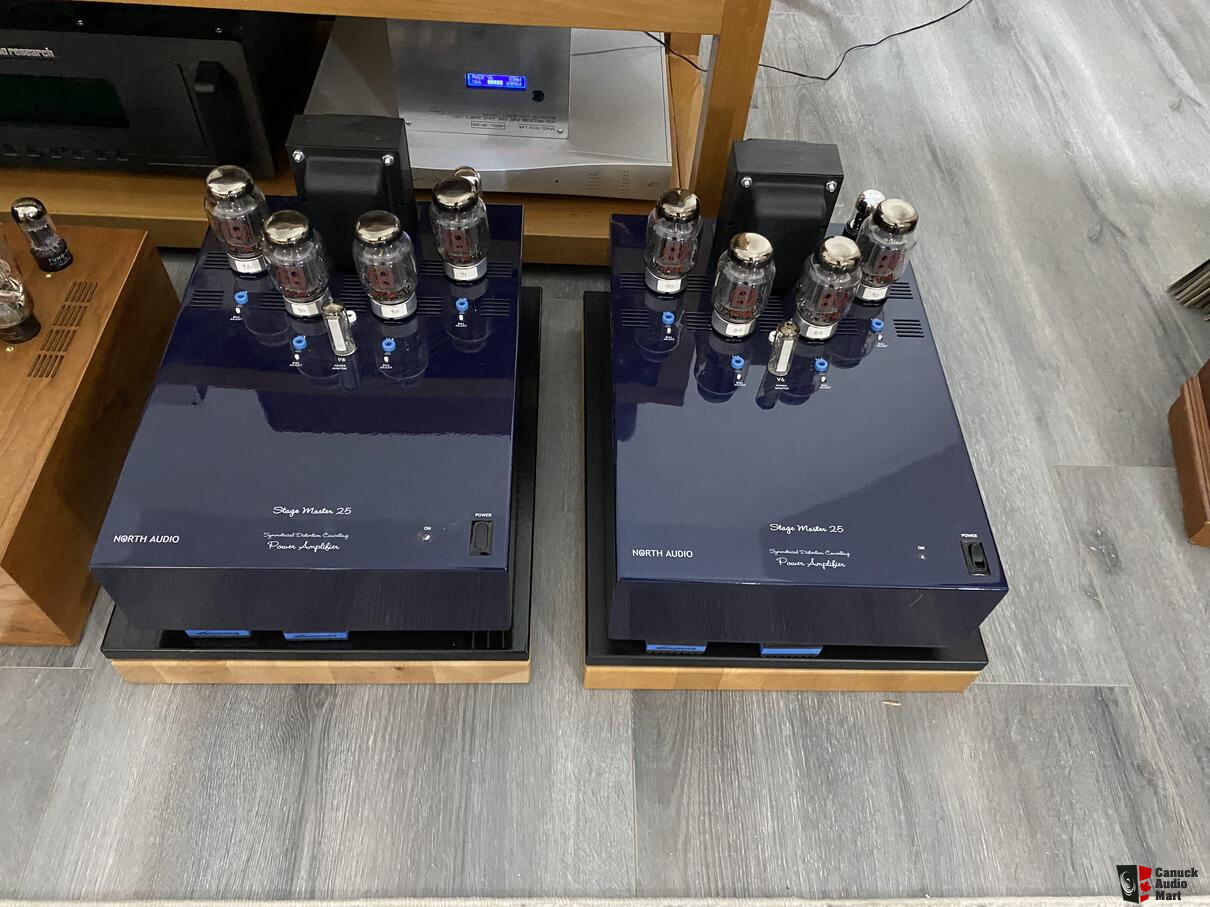 High end mono block amplifiers, gold plated parts, top notch ...