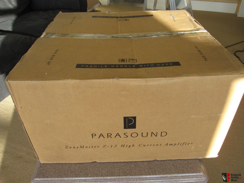 Parasound Z-12 Zonemaster Amplifier For Sale - Canuck Audio Mart