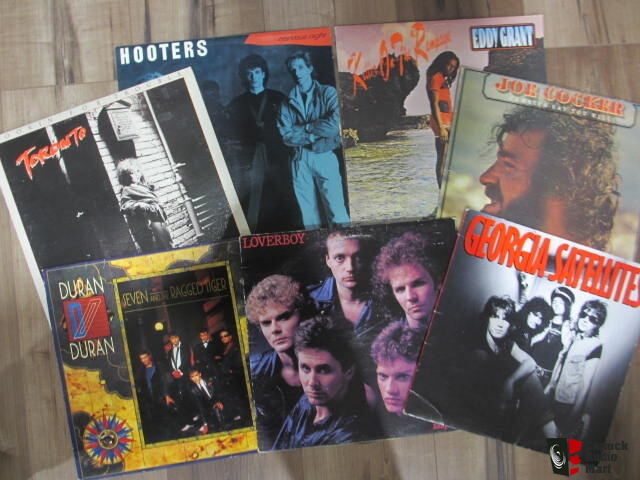 80s Classic Rock and Pop Vinyl Records for Sale For Sale - Canuck Audio ...