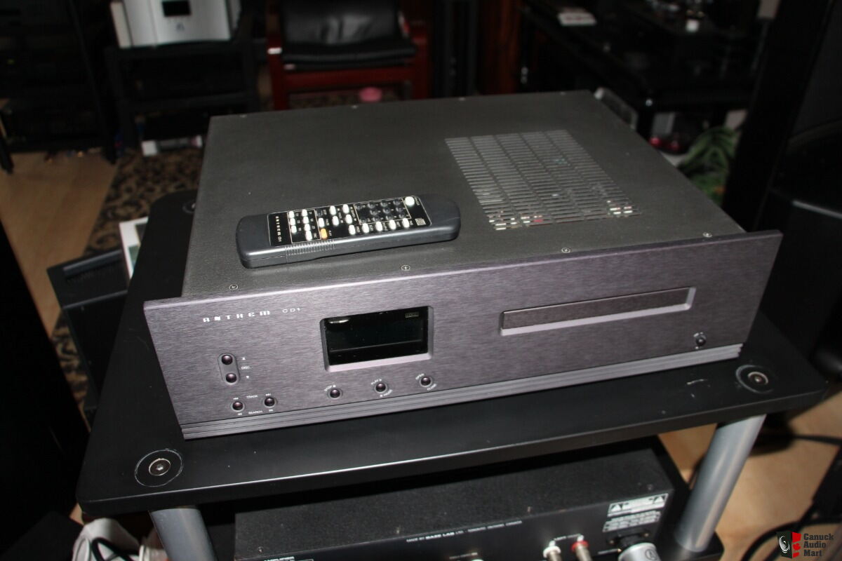 Anthem CD1 CD player/transport (tubed, HDCD) For Sale - Canuck Audio Mart