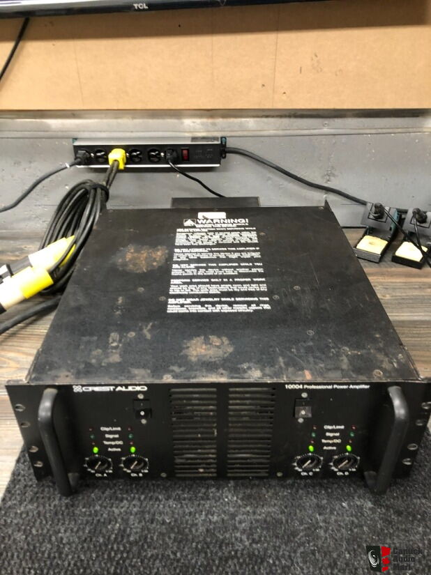 Crest Audio 10004 720 Watts per channel 4 channel