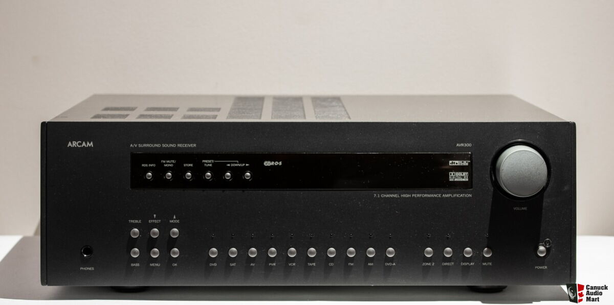 ARCAM AVR300 7.1 Channel Audio/Video Receiver For Sale - Canuck Audio Mart