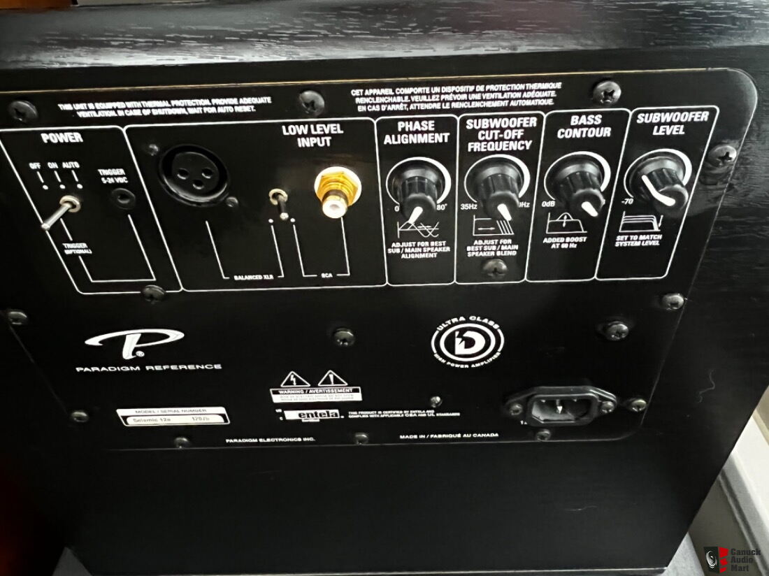 Paradigm Seismic 12 Photo #3780986 - Canuck Audio Mart
