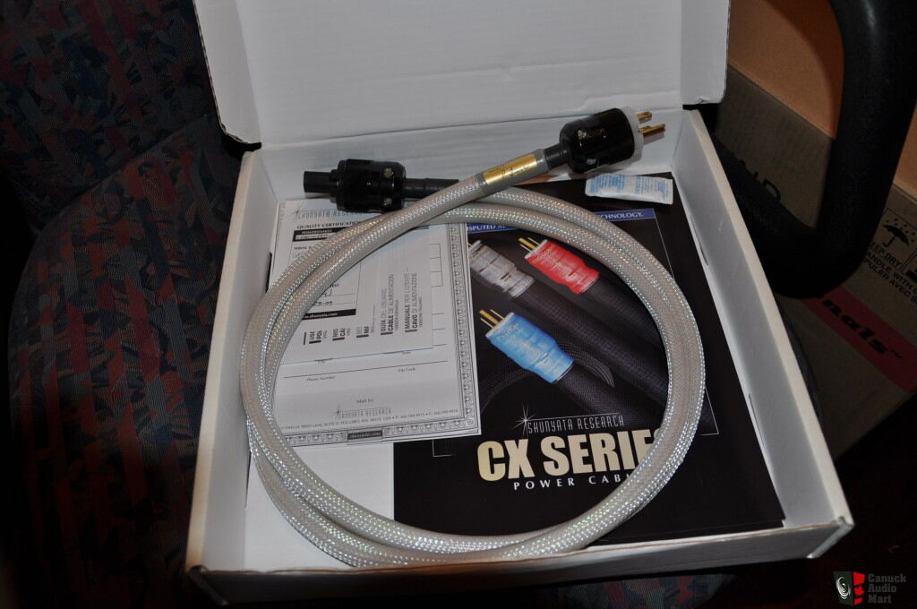 Shunyata Sidewinder CX power cable Photo #378185 - US Audio Mart