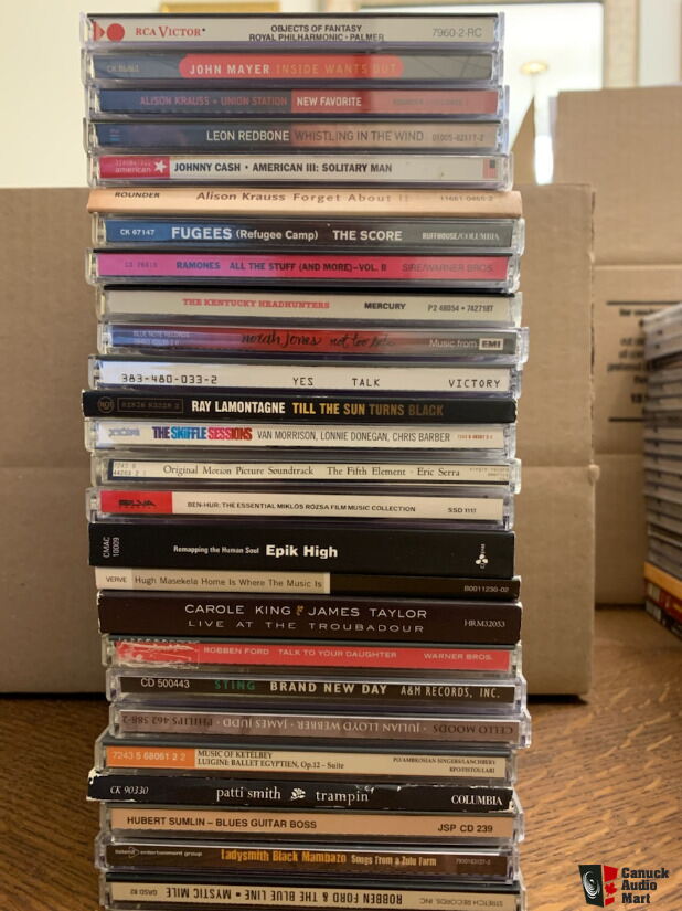 CD collection Rock, Jazz, Classical, Avant Garde, Opera, Folk, sacd ...