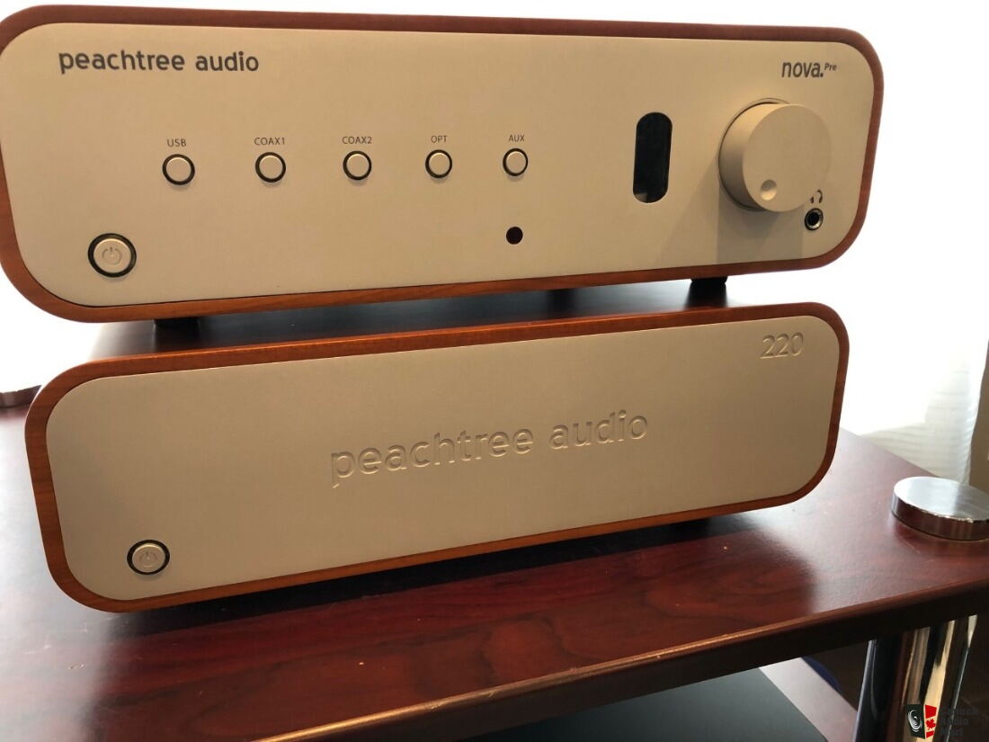 Peachtree Nova Preamp and 220 Power amp For Sale - Canuck Audio Mart