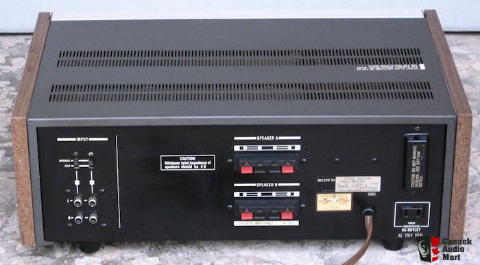 SONY TAN-5550 VFET POWER AMP V FET Photo #378393 - US Audio Mart