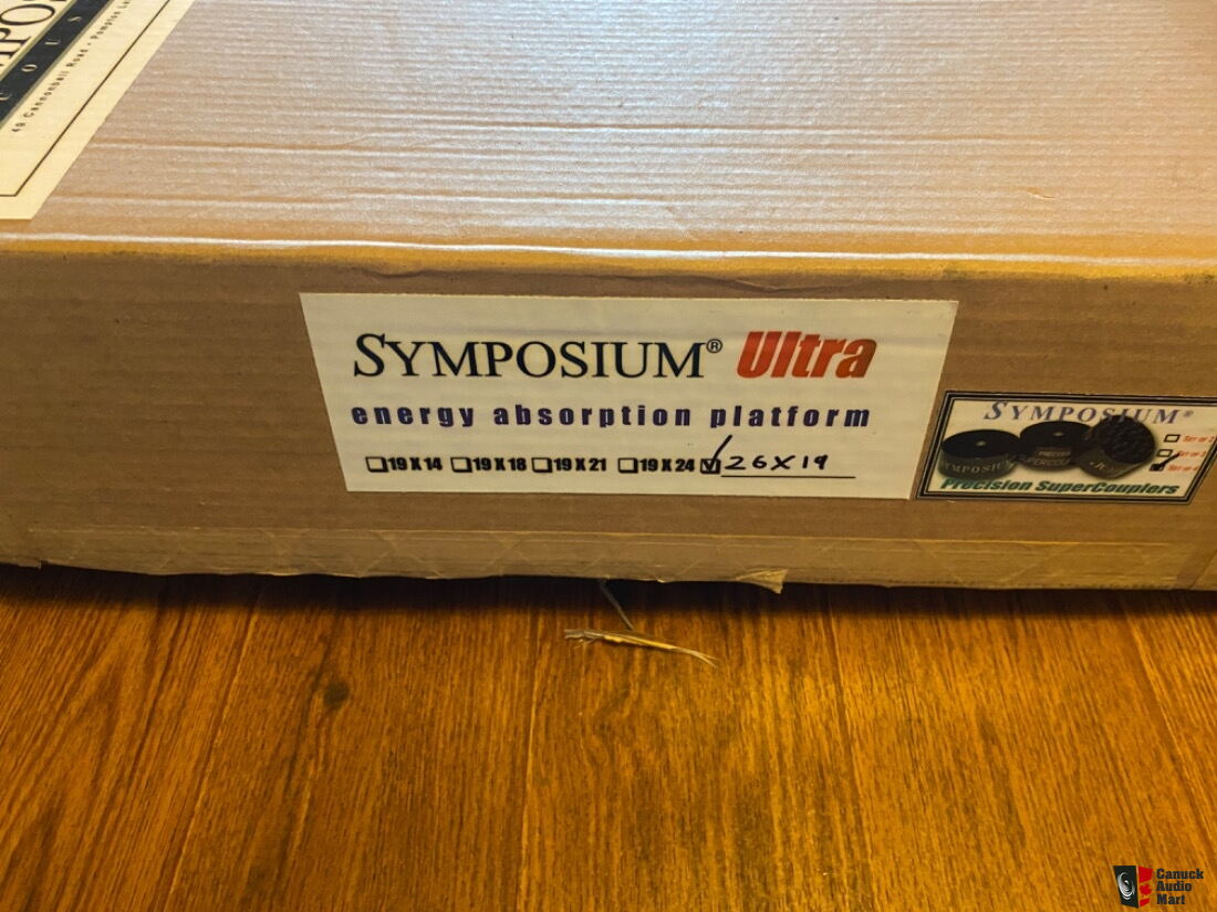 Symposium Ultra 19x26 For Sale - Canuck Audio Mart