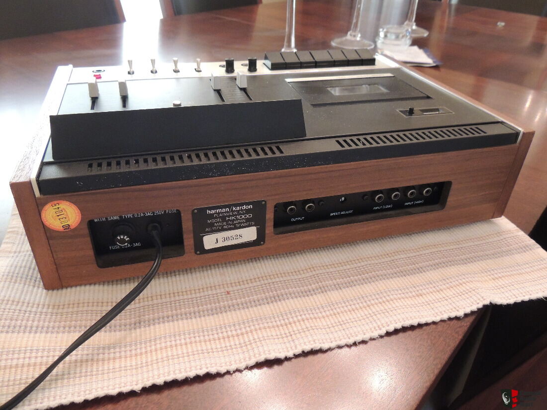 Vintage and Rare Harman Kardon HK1000 Top Loading Cassette deck Photo ...