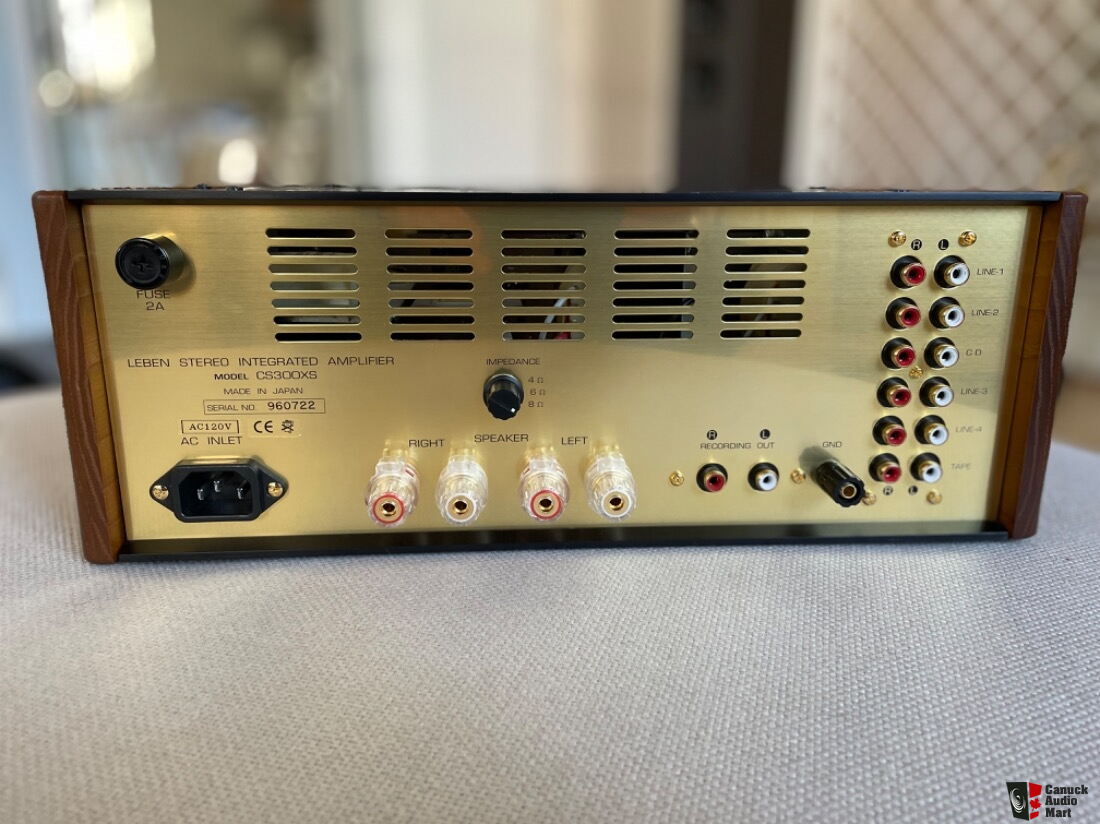 Leben CS-300X(S) CS300XS Integrated Tube Amplifier Photo #3791617 ...