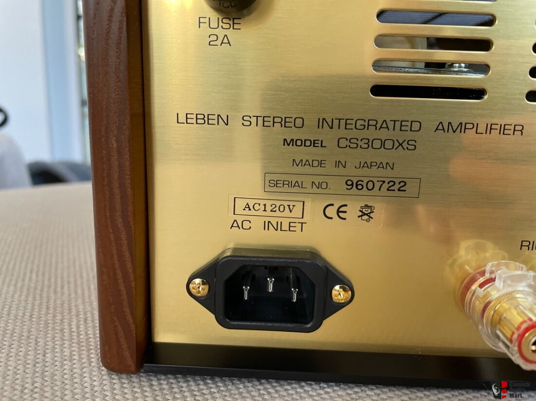 Leben CS-300X(S) CS300XS Integrated Tube Amplifier Photo #3791619 - UK ...