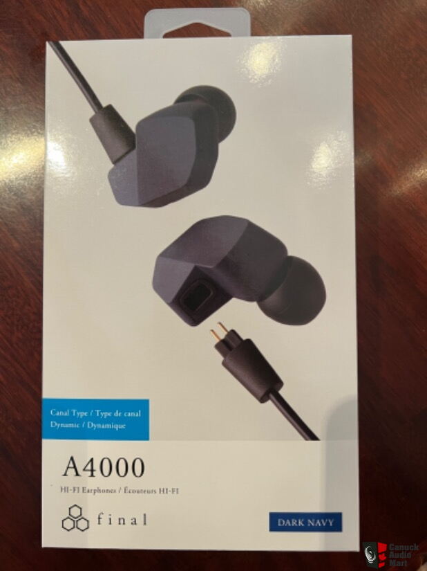 Final A4000 In-Ear Headphones Photo #3791727 - Canuck Audio Mart