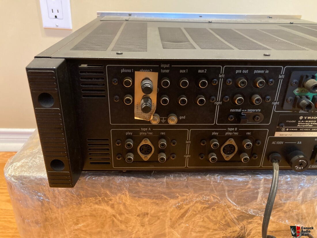 TRIO / Kenwood KA-9300 (Supreme 600) top model amplifier Photo #3792342 ...