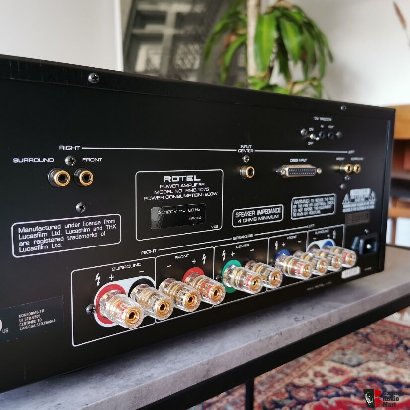 Rotel RMB-1075 Power Amplifier 5 channel Photo #3793515 - Aussie Audio Mart