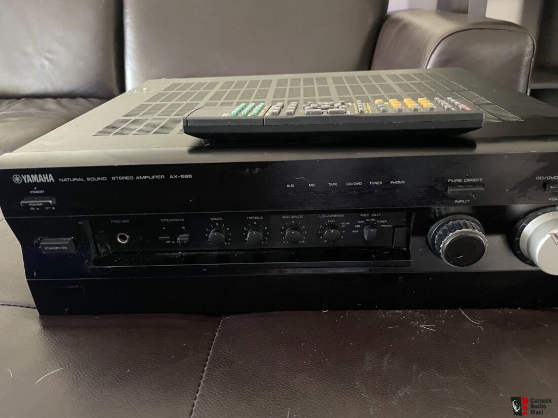 Yamaha AX-596 . A great sound value with Horsepower For Sale - Canuck ...