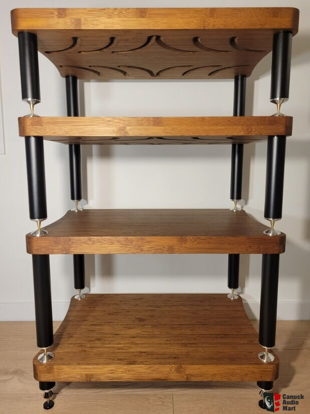 Atacama Evoque Eco 60-40 SE2 Bamboo Hifi Rack Photo #3796329 - Canuck ...