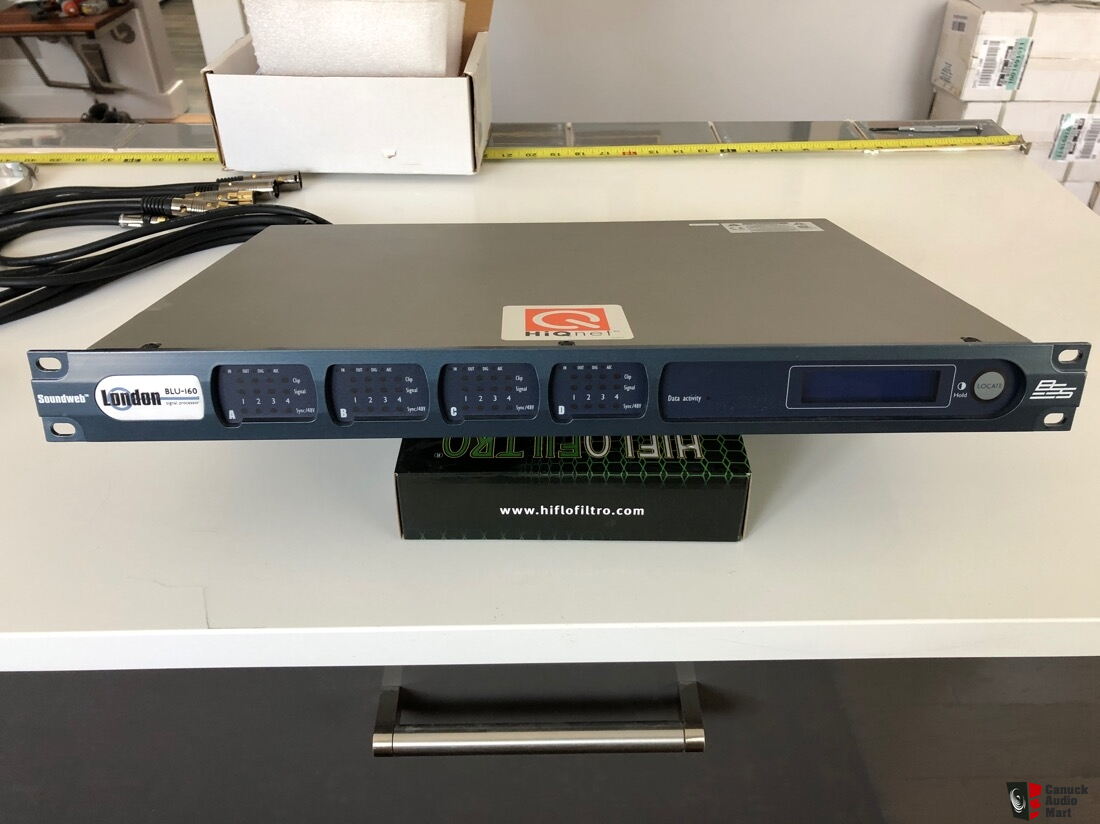 BSS BLU-160 DSP Crossover with AC-V Volume Control For Sale - Canuck ...