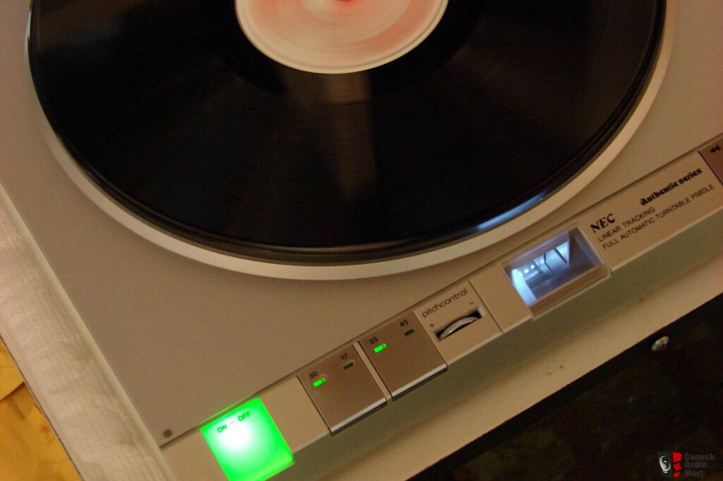 NEC P580LE Turntable VGC Serviced Photo #379832 - Canuck Audio Mart