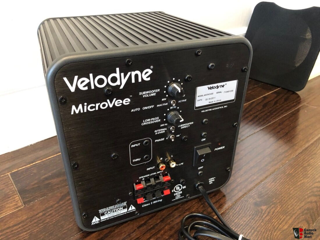 Velodyne Microvee Photo #3799253 - Canuck Audio Mart
